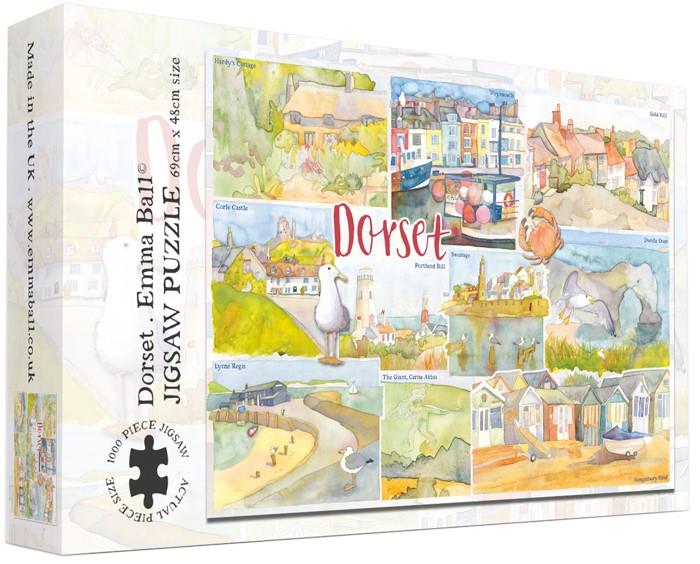 Emma Ball - Dorest- 1000 Piece Jigsaw Puzzle – Jigsaw Puzzles Direct