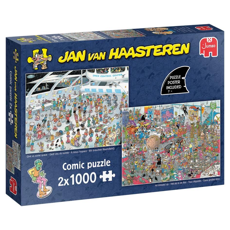 Jan Van Haasteren - Give us Some Space & All Dressed Up - 2 x 1000 Pie ...