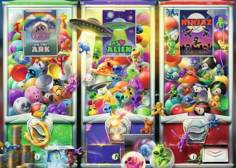 Ravensburger - Animals Aliens & Ninjas - 1000 Piece Jigsaw Puzzle ...